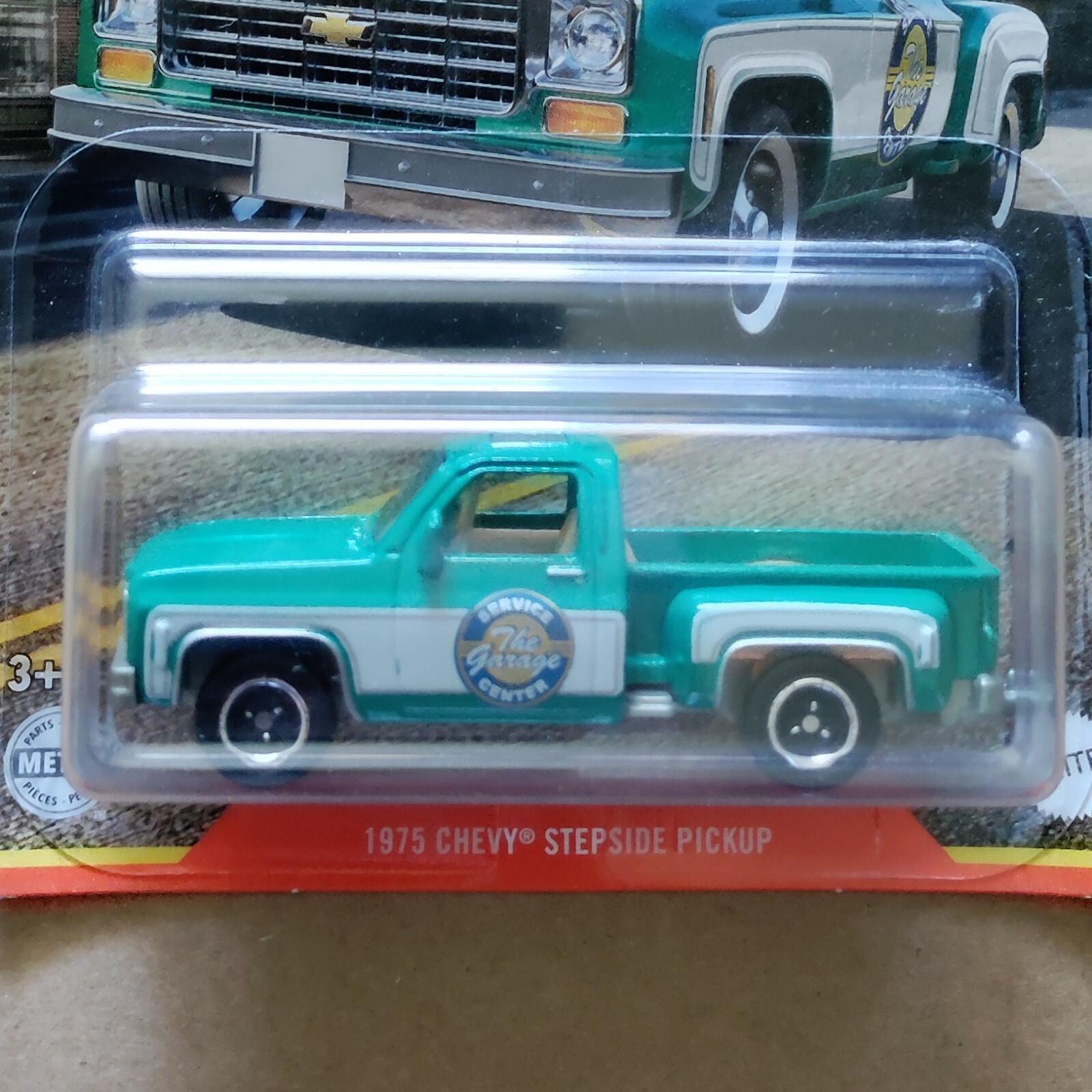 2021 Matchbox Truck Series #3 1975 Chevy Stepside Pickup 1/64 Teal ...