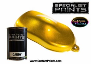 Litre of Candy Gold, Automotive Grade Paint, Urethane Based, Custom ...
