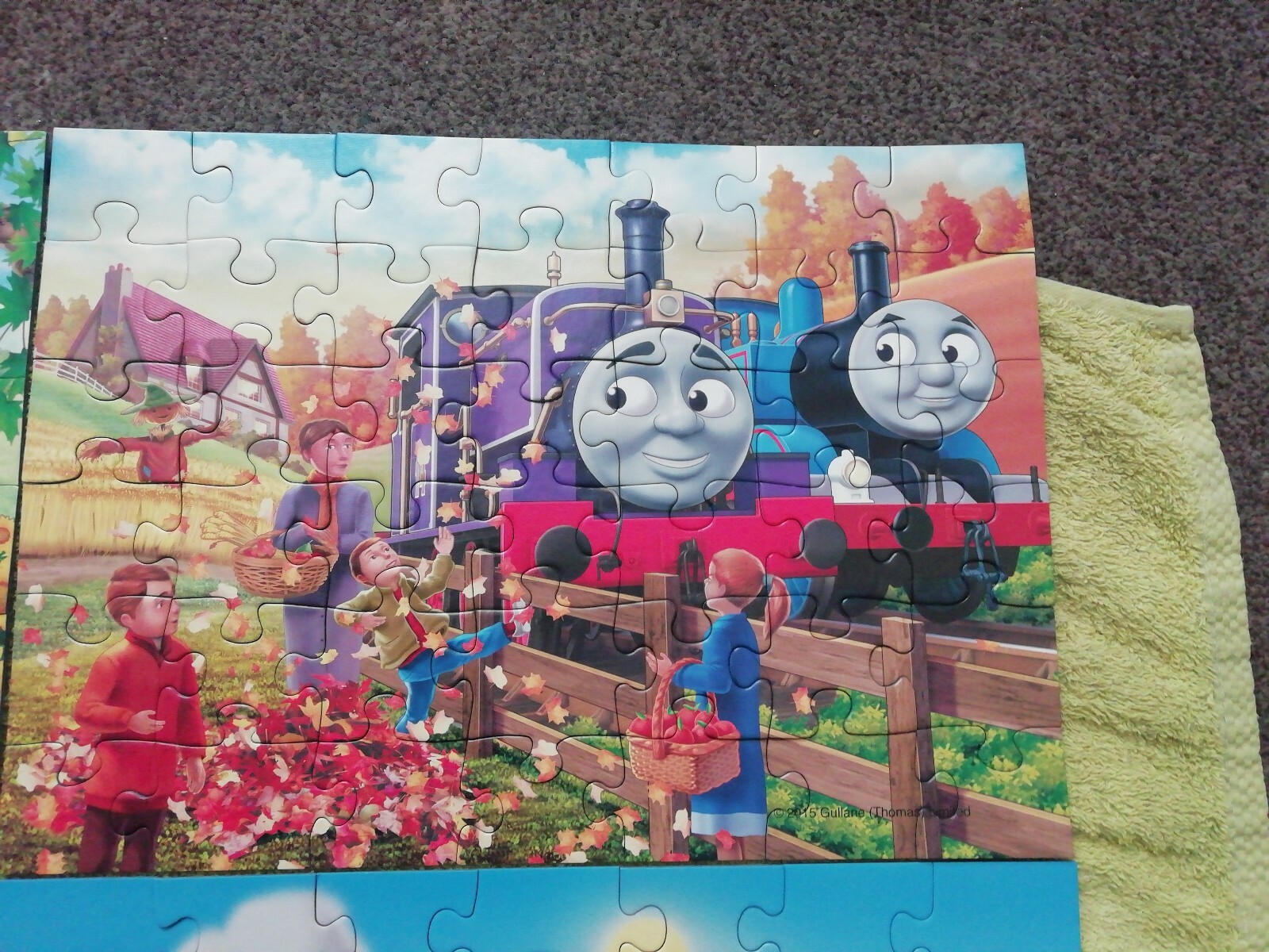 Thomas and Friends, 4 Puzzles With 42 Pieces Each In Excellent ...
