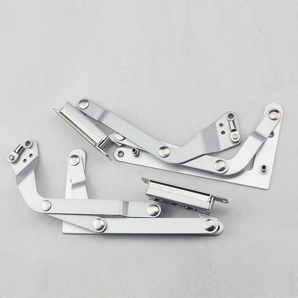 Cabinet Door Hinges Vertical Swing Lift Up Stay Pneumatic Arm Nickel ...