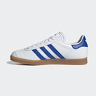 Adidas Gazelle Leather Shoes 'White/Blue' - IH0369 Expeditedship | eBay