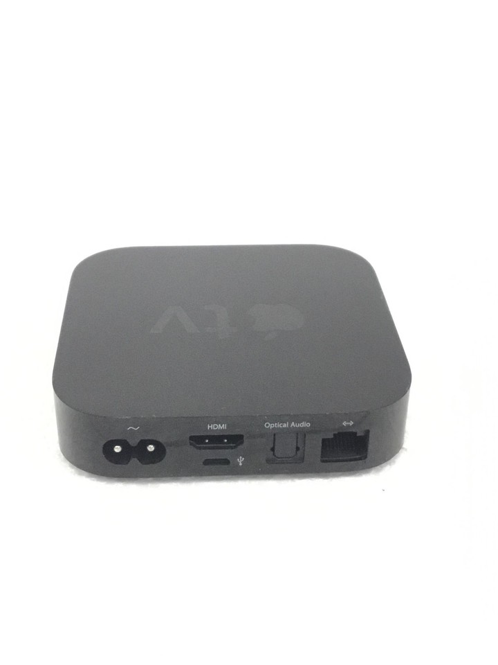 Apple Tv A1427 3rd Generation 1080p HD Media Streamer w/ Power Cable ...