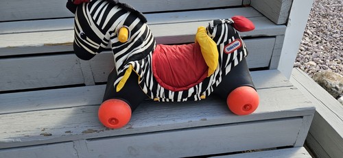 ZEBRA SOFT ROCKER Rocking Ride On Toy Little Tikes CHILDREN Infant ...