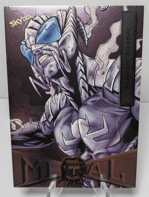 2021 SkyBox Metal Universe Marvel Spider-Man #3 Alistair Smythe | eBay