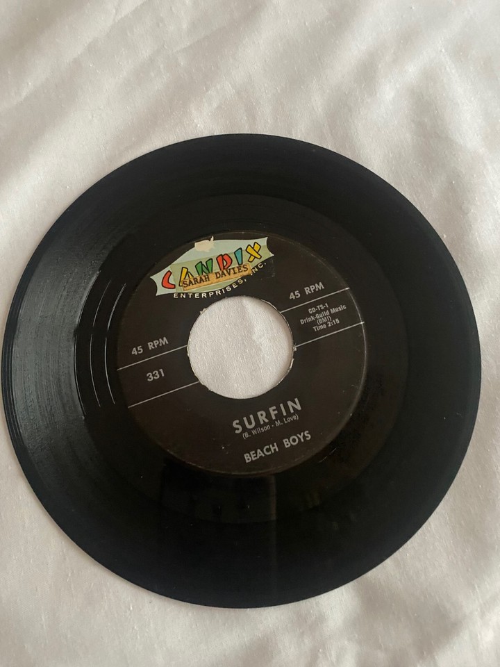Beach Boys #331 Candix 45 Record Surfin/Luau | eBay