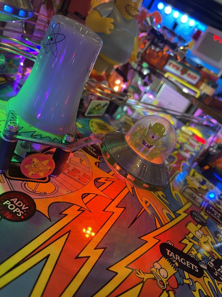 The Simpsons Pinball Party (TSPP) Kodos Johnson "Flying" UFO Mod | eBay
