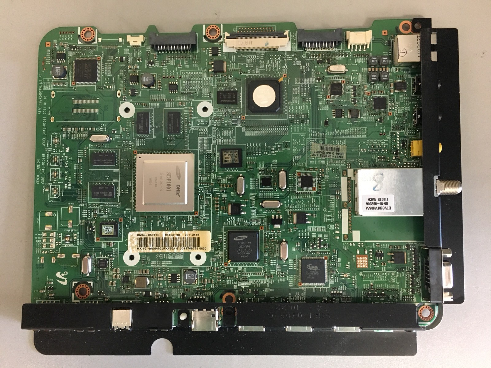 SAMSUNG MAIN BOARD BN94-05011D FOR UN46D6450UFXZA version H302 | eBay