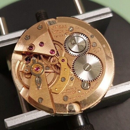 Mechanical watch movement used parts - cal. Omega 601 - see list - 440 ...