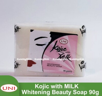 UNI Kojic with MILK Whitening Beauty Soap (90g) | eBay