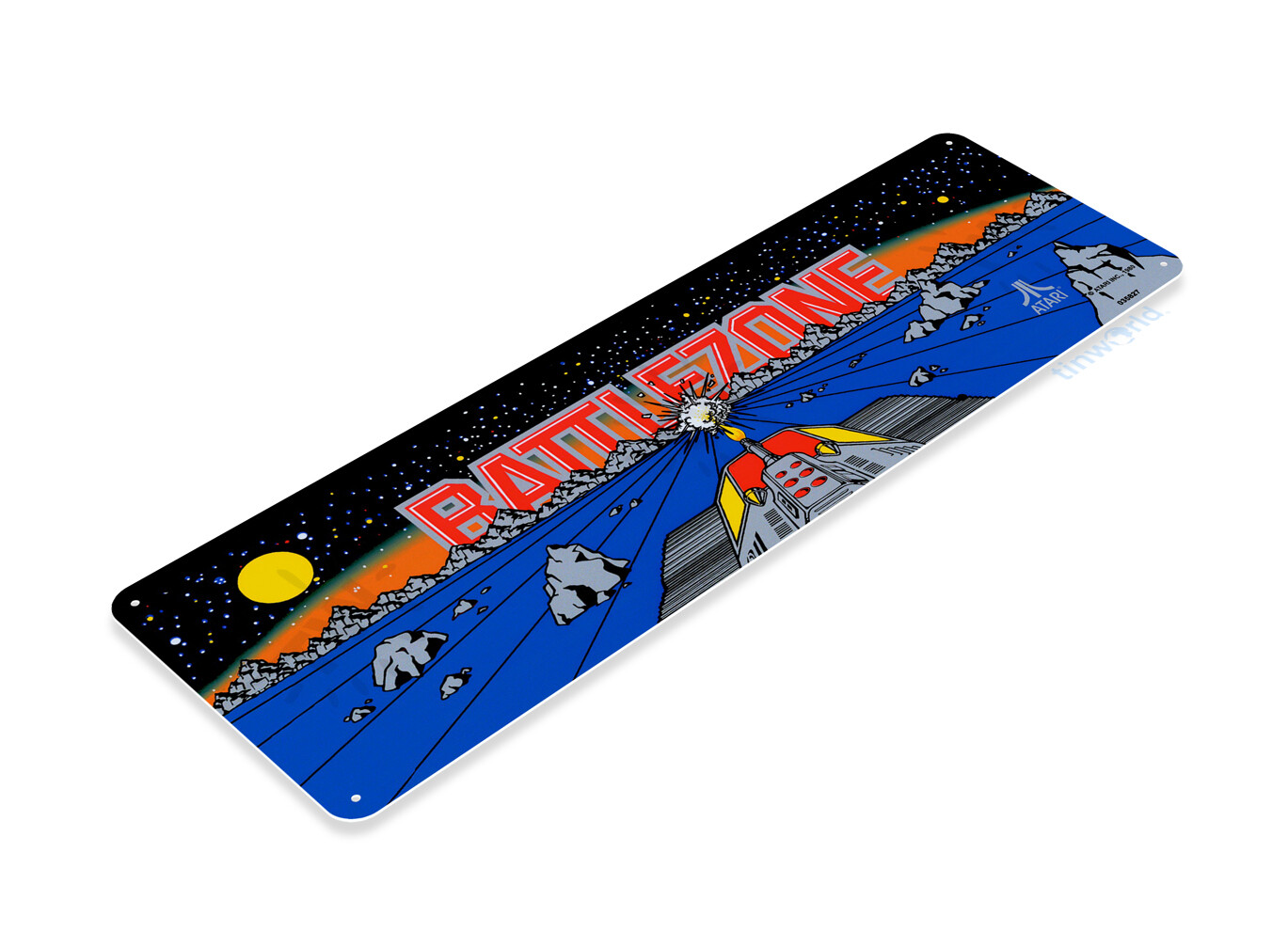 TIN SIGN Battlezone Arcade, 80's, Retro, Console, Marquee, Game Room ...