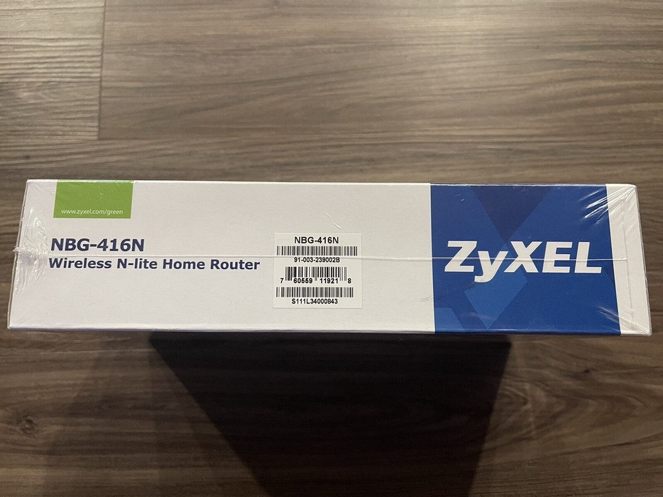 ZyXEL NBG416N 150 Mbps 4-Port 10/100 Wireless N Router NEW 760559119218 ...