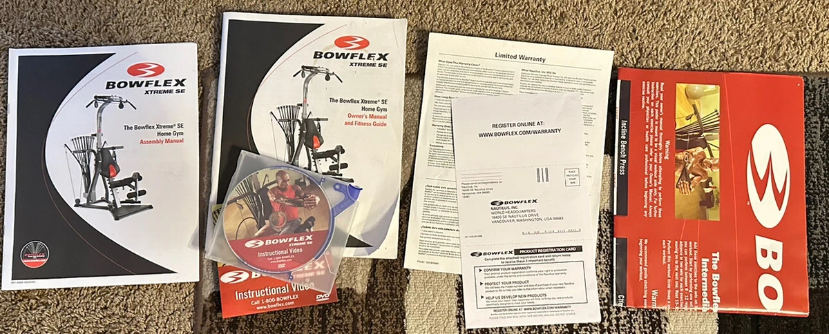 Bowflex Xtreme 2 Se Workout Poster | EOUA Blog