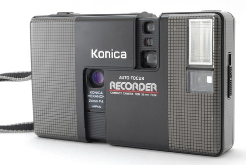 Read! [EXC+5] Konica Recorder Black 35mm Half Frame Film Camera JAPAN ...