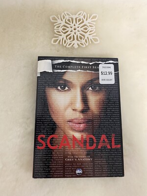 Scandal: The Complete First Season (DVD, 2012, 2-Disc Set) SEALED | eBay