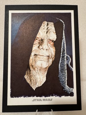 Topps Star Wars Galactic Antiquities Oversized Sketch Cisco Rivera ...