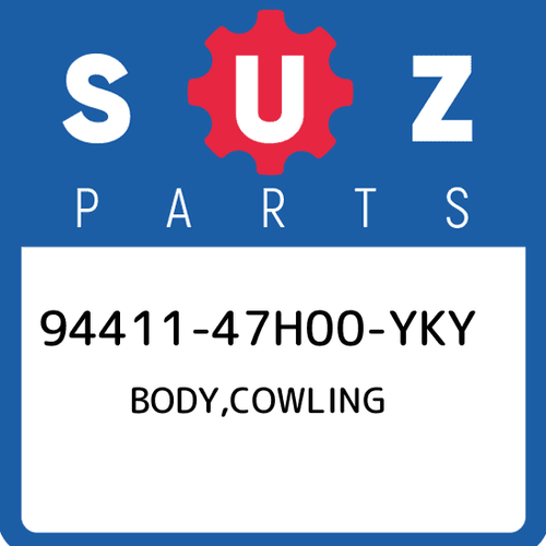 94411-47H00-YKY Suzuki Body,cowling 9441147H00YKY, New Genuine OEM Part ...