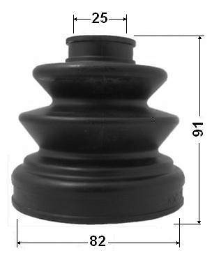 Boot For Inner Cv Joint - Febest # 0415-K94 OEM MB886676 | eBay