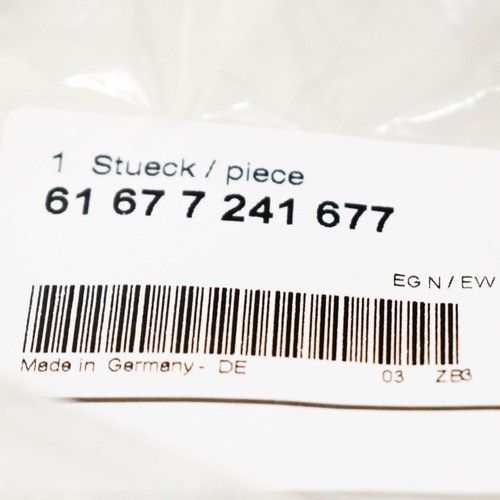 Genuine BMW From 2011-01-07 Hose Line Headlight Cleaning System 7241677 ...