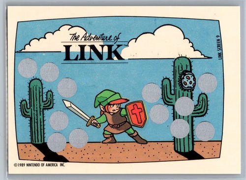 1989 Topps Nintendo Scratch-Off #9 of 10 - Pack Fresh NM-MT *TEXCARDS ...