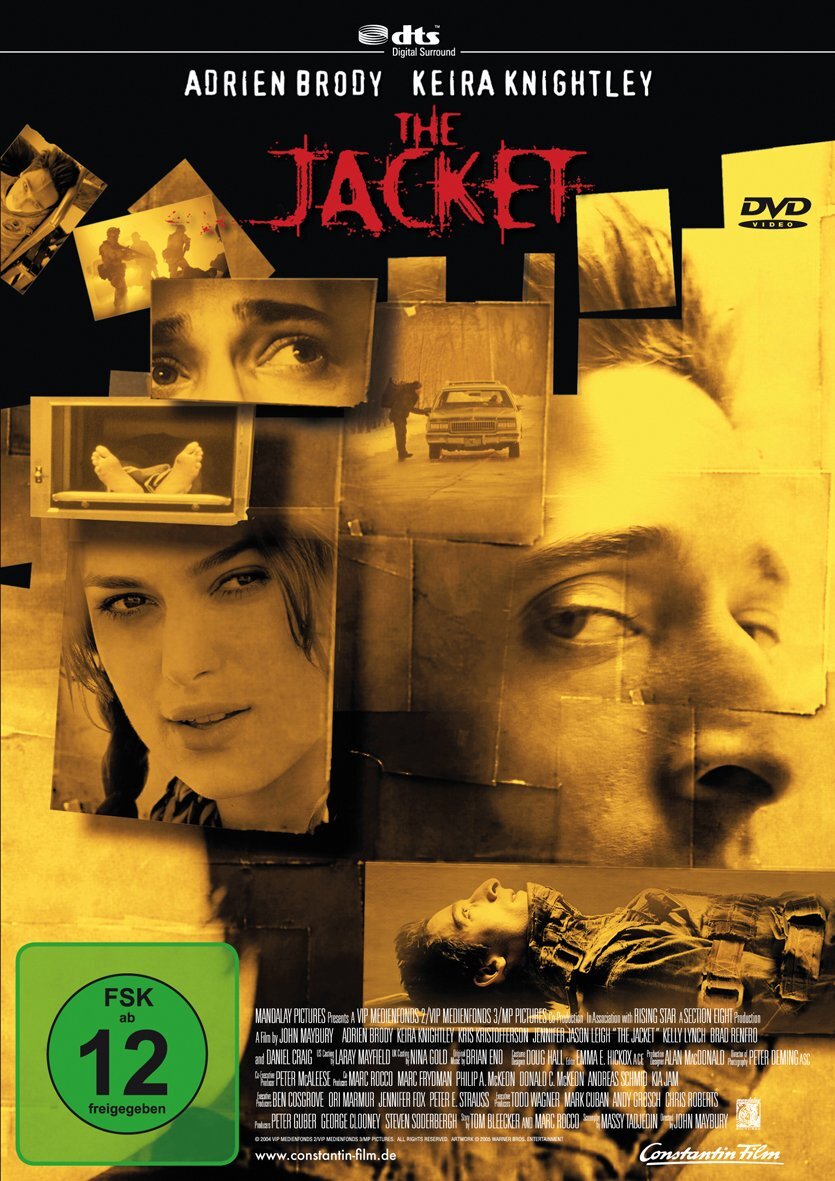 The Jacket (DVD) Adrien Brody Keira Knightley Kris Kristofferson Kelly ...