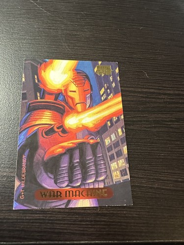 War Machine, 1994 Fleer Marvel Masterpieces Card #133 | eBay