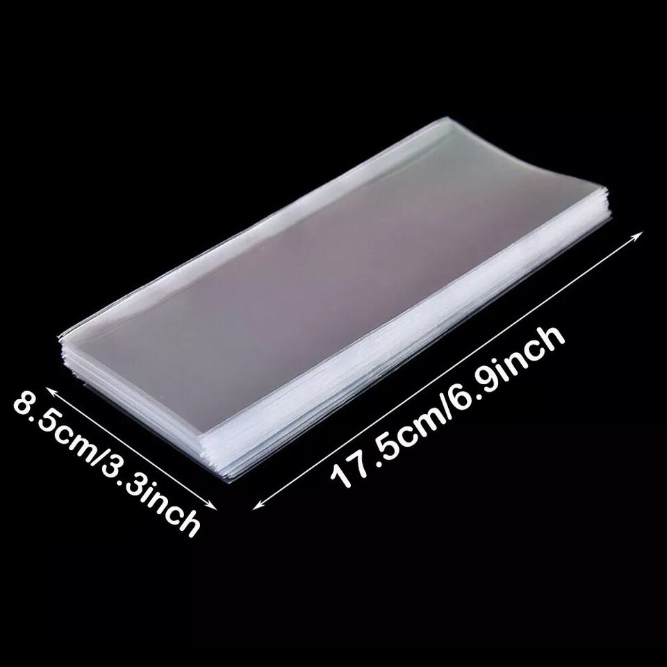 400PC Currency Sleeves Bill Holder Plastic Paper Money Holders for ...