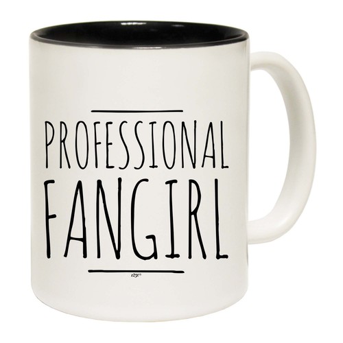 Professional Fangirl GIFT BOXED Funny Mugs Novelty Coffee Mug Cup | eBay