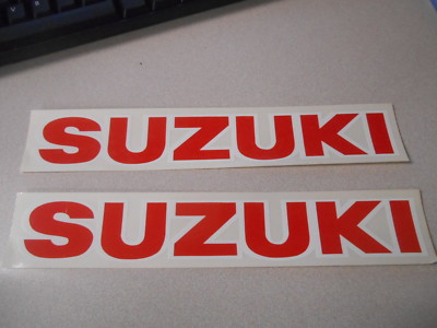 NOS Vintage Suzuki Motorcycle MX Motocross Swingarms Sticker Decal ...