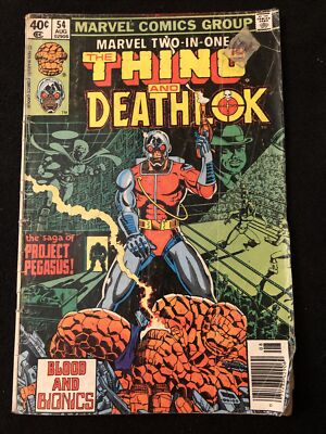 MARVEL TWO IN ONE 54 READER DEATHLOK 1ST TITANIA SCREAMING MIMI BC | eBay