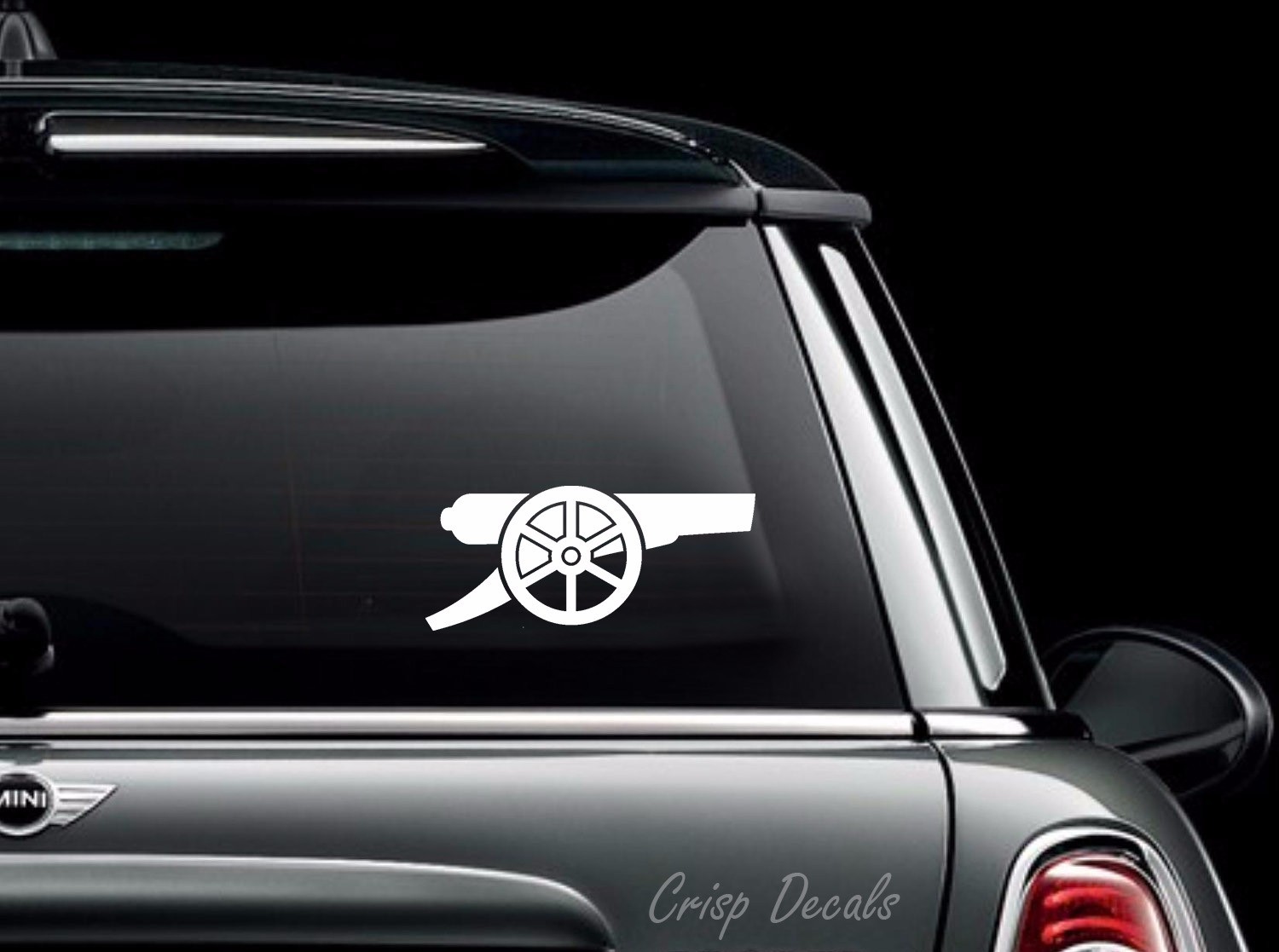 Arsenal Cannon Decal, Bumper Sticker, Laptop Decal, Window Decal ...
