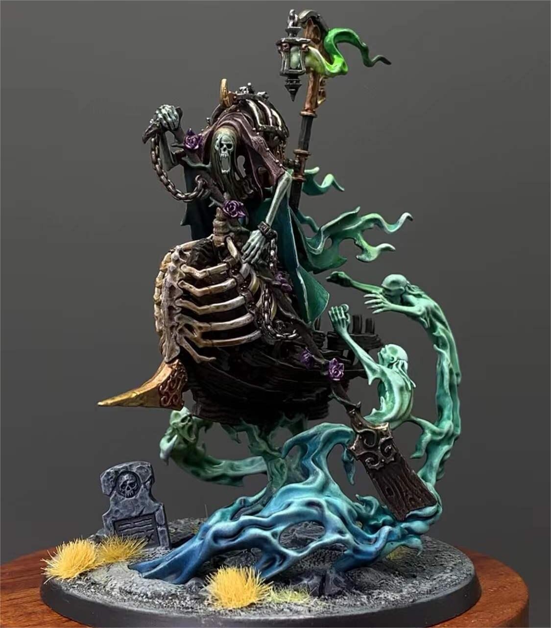 Warhammer AOS Awlrach The Drowner Nighthaunt Death Presale Painted ...