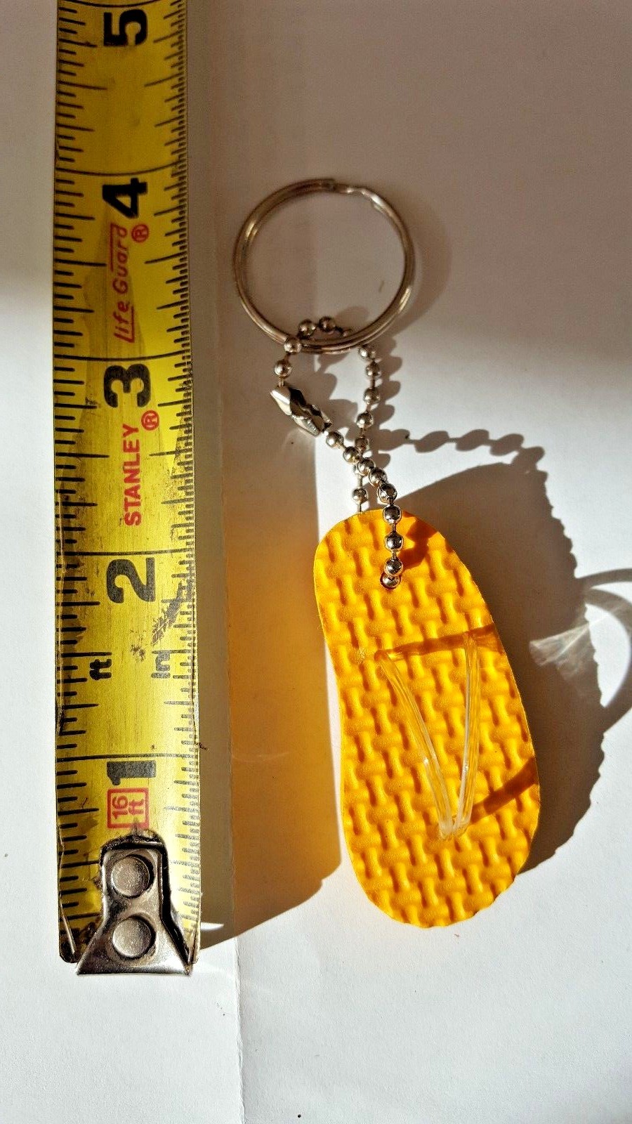 Flip Flop / Sandal Key Rings / Key Chains. YELLOW | eBay