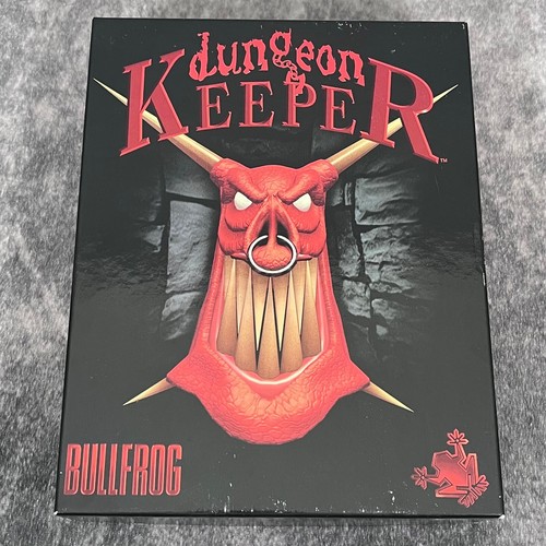 Dungeon Keeper PC Game - w/Manual CD-Rom Original Rare Big Box Bullfrog ...