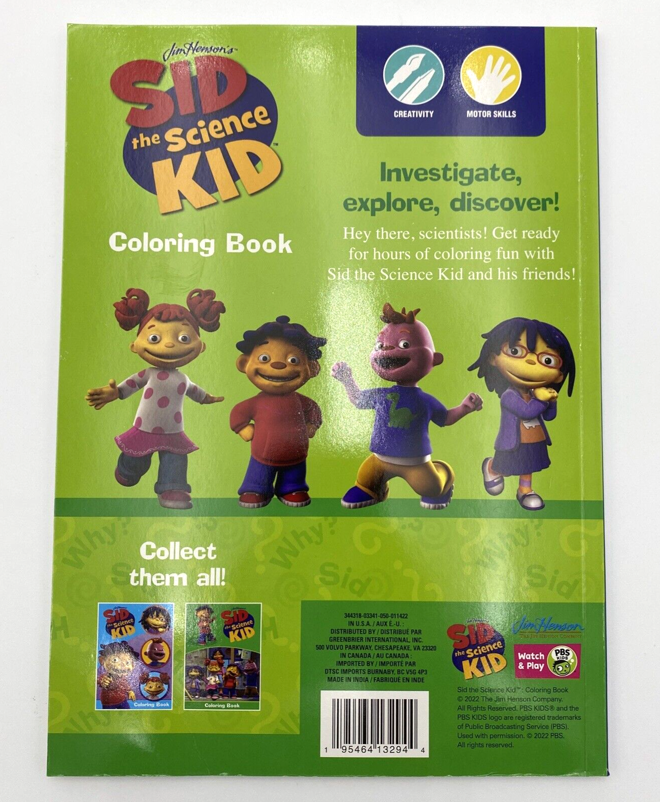 Sid The Science Kid Coloring Pages