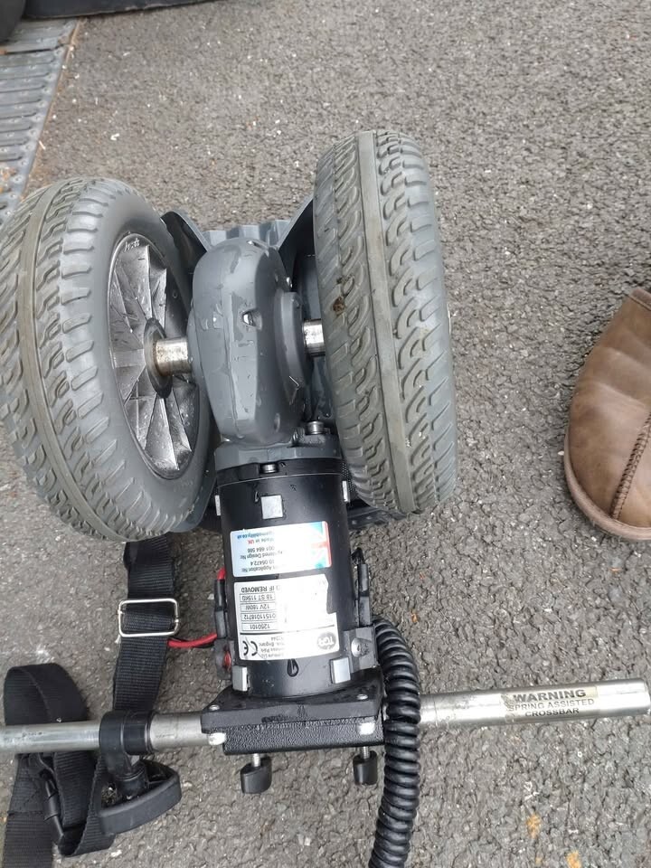 TGA Duo Electric assisted Wheelchair motor powerpack Motor Assist 160w ...