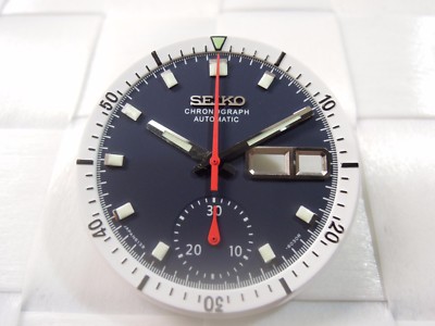 NEW DARK BLUE DIAL,HANDS,INNER BEZEL PEPSI POGUE CHRONOGRAPH 6139-6002/ ...