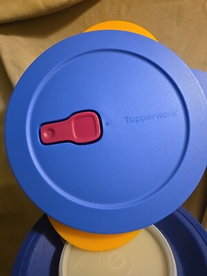 Tupperware Crystal Wave 3 Compartment Microwave Divided Bowl # 3859A-4 ...