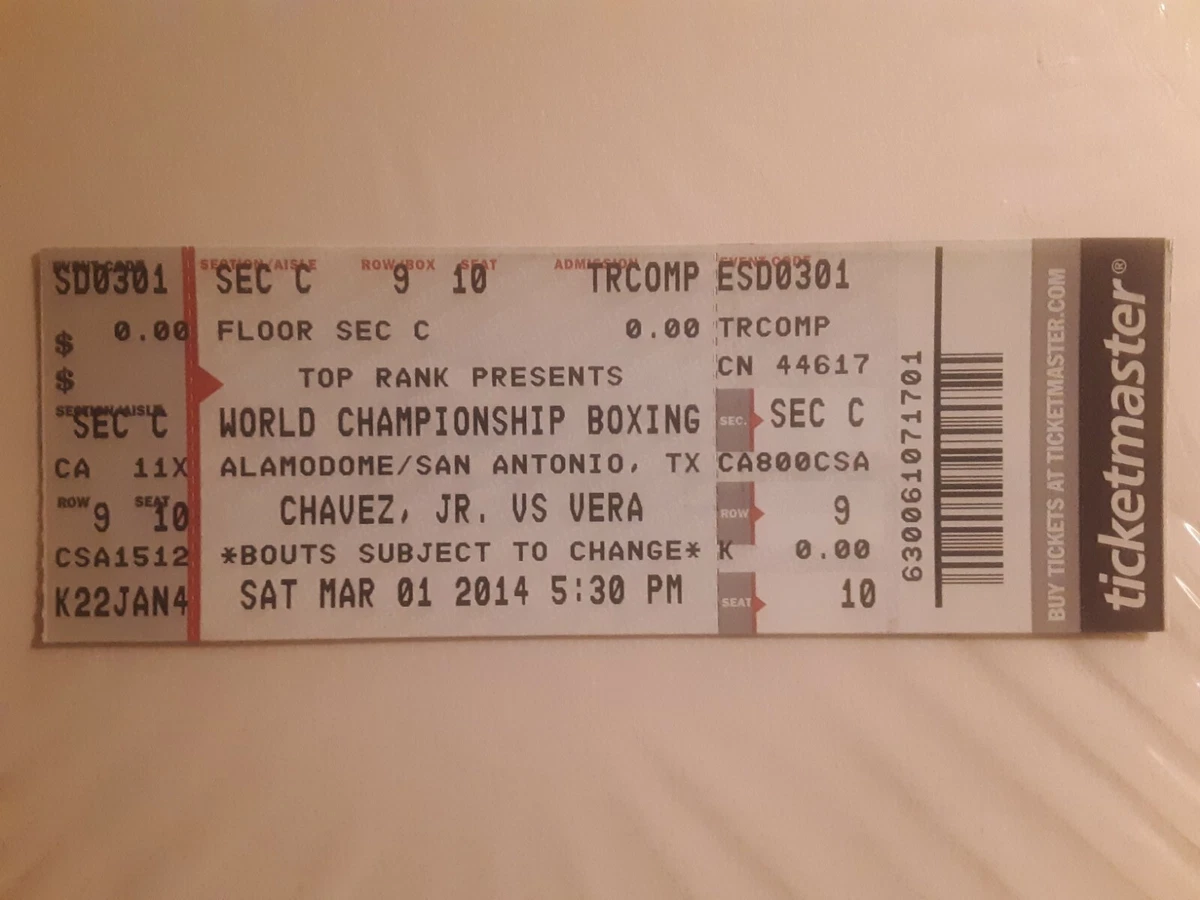 Julio Cesar Chavez Jr Vs Brian Vera 2
