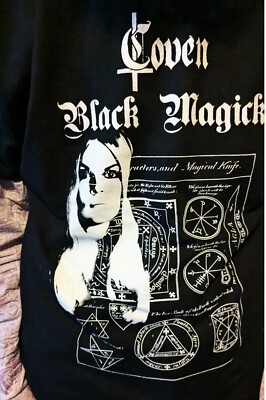 COVEN BAND Jinx Auth.*BRAND NEW* MAGICK Symbols t-shirt, Witchcraft, SZ ...