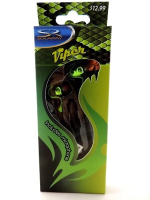 Solaray Stereo Handsfree Earbuds w/Microphone Viper New In Box Ships ...