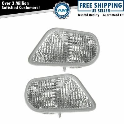 Side Marker Corner Parking Lights Turn Signals Pair Set NEW for 98-02 ...