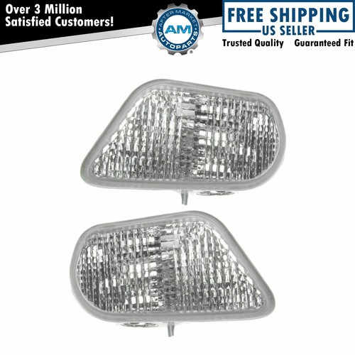 Side Marker Corner Parking Lights Turn Signals Pair Set NEW for 98-02 ...