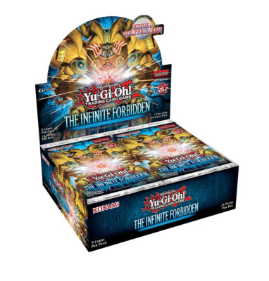 YUGIOH THE INFINITE FORBIDDEN INFO 1ST ED BOOSTER BOX (24ct) | eBay