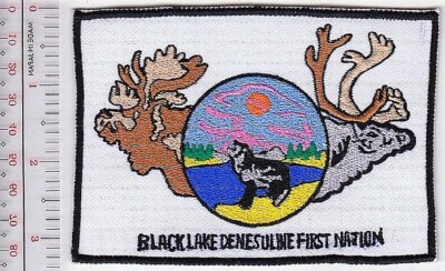 First Nation Indian Tribal Flag Saskatchewan Black Lake Denesuline NO ...