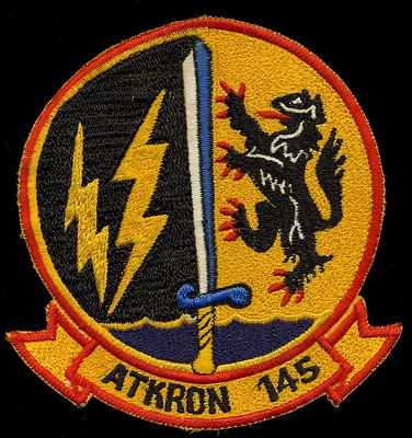 USN ATKRON 145 Patch S-13 | eBay