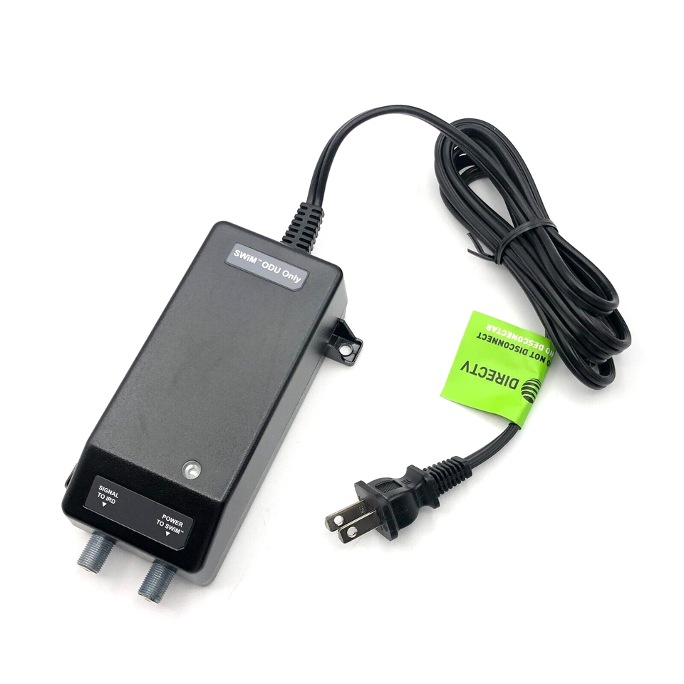 Genuine DirecTV 21V 1.2A 25.2W Power Inserter For SWM Integrated LNB ...