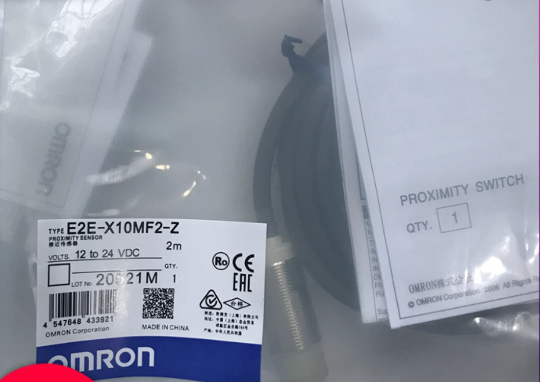 1PC New Omron E2E-X10MF2-Z Proximity Switch Sensor Free Ship | eBay