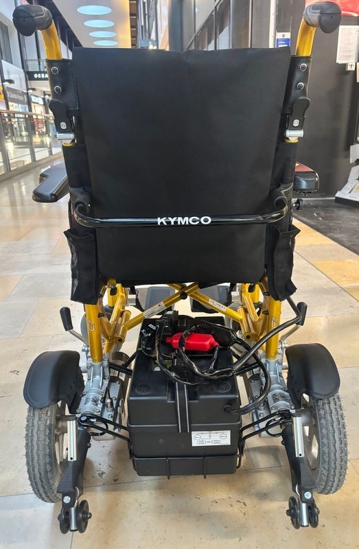 KYMCO VIVIO - Foldable Electric Wheelchair - Yellow | eBay UK