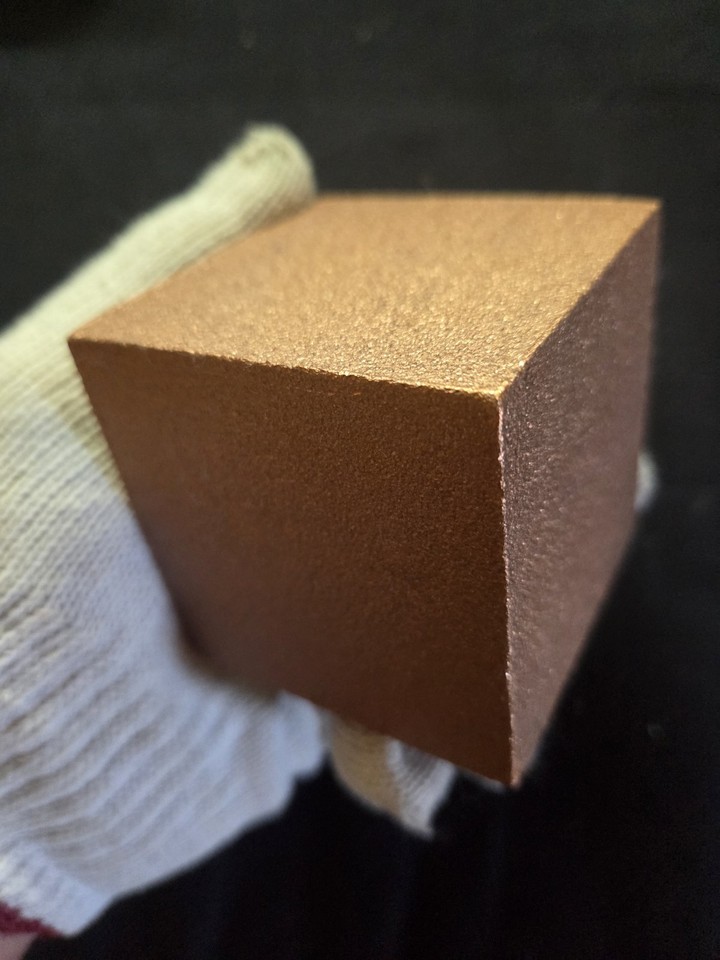 Liberty Copper 5 Pound .999 Fine Cube Bar Statue of Liberty Bullion ...
