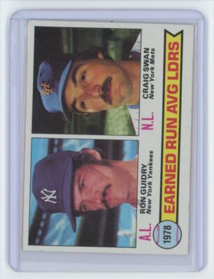 1979 Topps Ron Guidry/Craig Swan . New York Yankees/New York Mets #7 | eBay